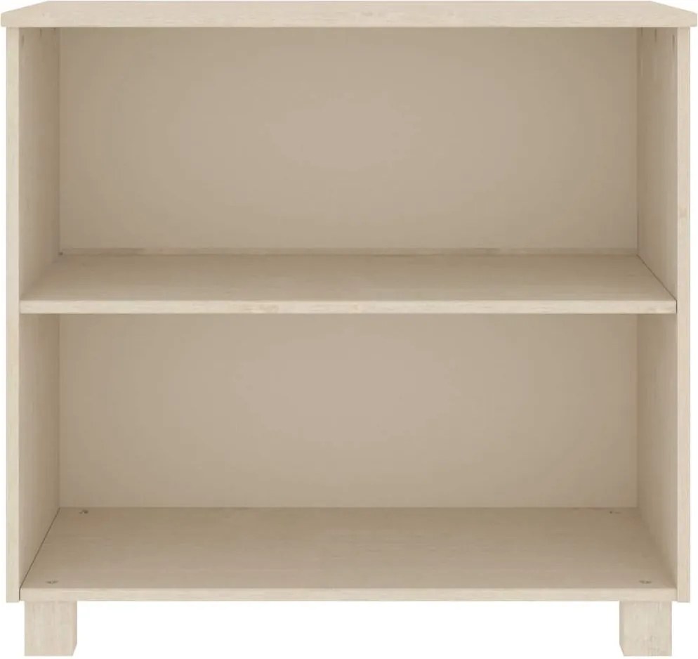 Příborník HAMAR medově hnědý 85 x 35 x 80 cm masivní borovice 340500