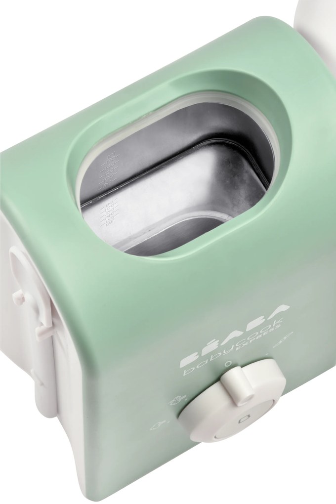 Parní vařič + mixér BABYCOOK Express Sage Green