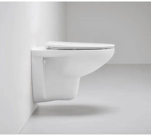 GROHE 39427000 - Závěsné WC BAU CERAMIC 368 x 531 mm keramika/bílá