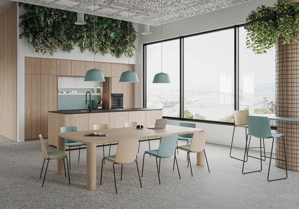 LD SEATING - Židle SKY FRESH 052 s čalouněným sedákem