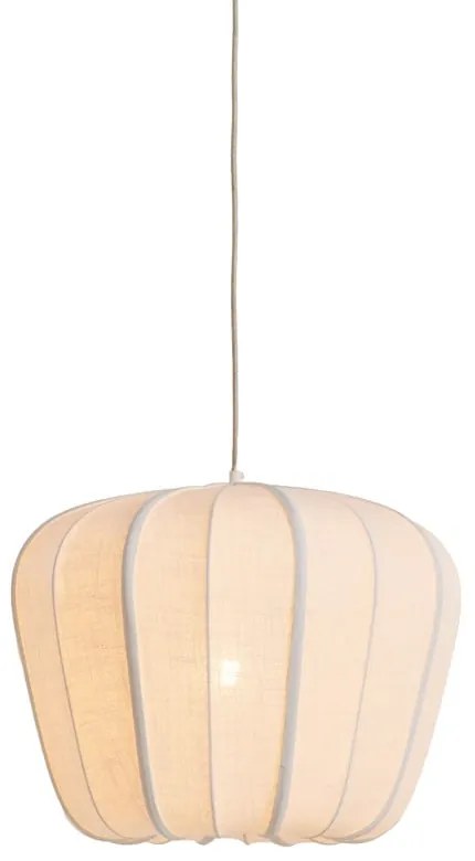 Krémové závěsné svítidlo ø 49,5 cm Zubedo – Light &amp; Living