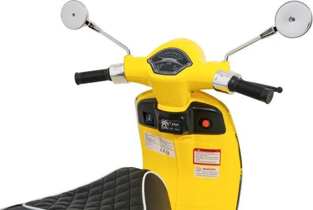 Elektrický skútr Vespa ROMA žlutý