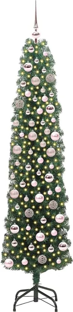 Umělý vánoční stromeček Zelená 180 cm PVC, ocel a plast 3394945