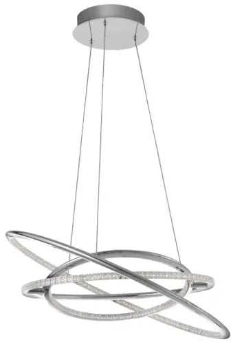 LED lustr Livorno 60 Chrome
