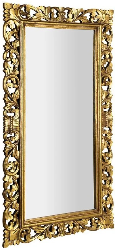 Sapho SCULE zrcadlo v rámu, 80x150cm, zlatá - IN338