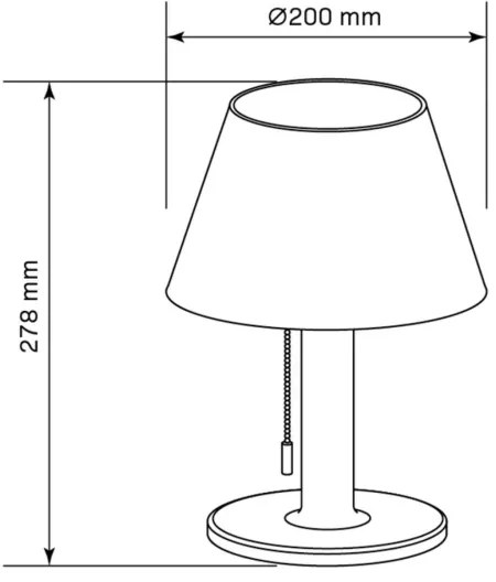 LED Stmívatelná solární lampa VIOLA LED/3,7V 1200 mAh IP44
