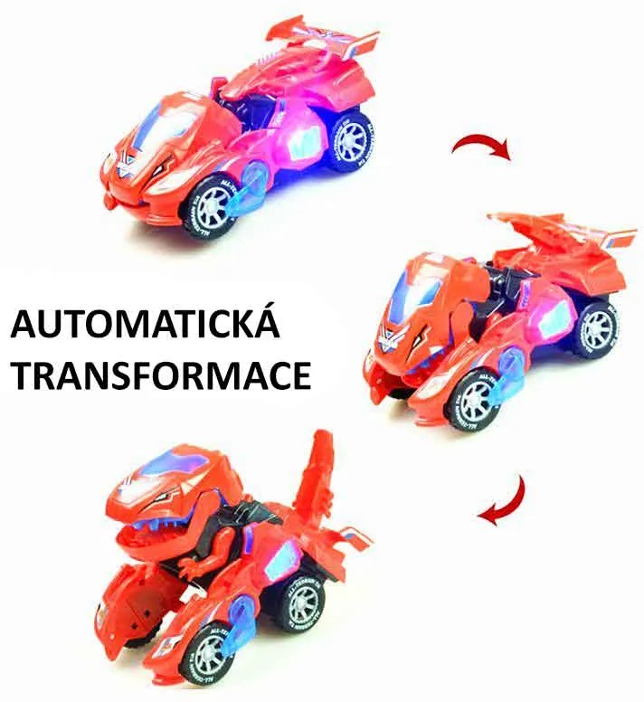 Transformující se dinosauří auto