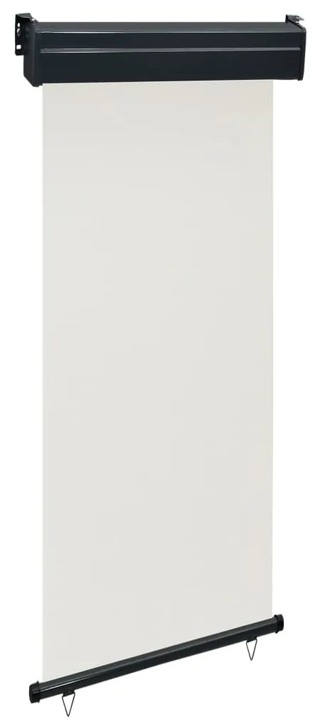 48407 vidaXL Balkonová zástěna 80 x 250 cm krémová
