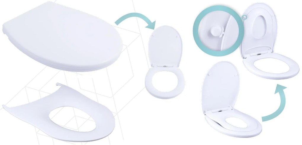 Olsen Spa WC sedátko SWING  - KD02181218