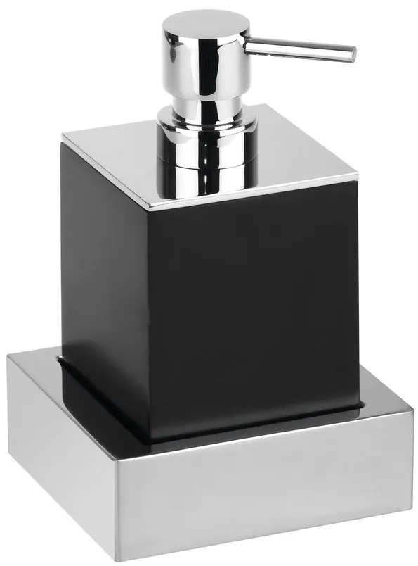 Sapho Sapho, X-STEEL dávkovač mýdla na postavení 200ml, černá, XS104B