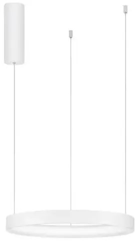 LED lustr Perrine 40 bílé