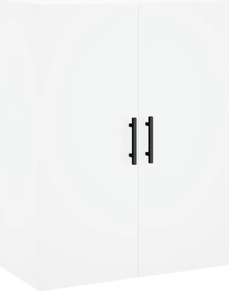 Skříň highboard bílá 69,5 x 34 x 180 cm kompozitní dřevo 3195699