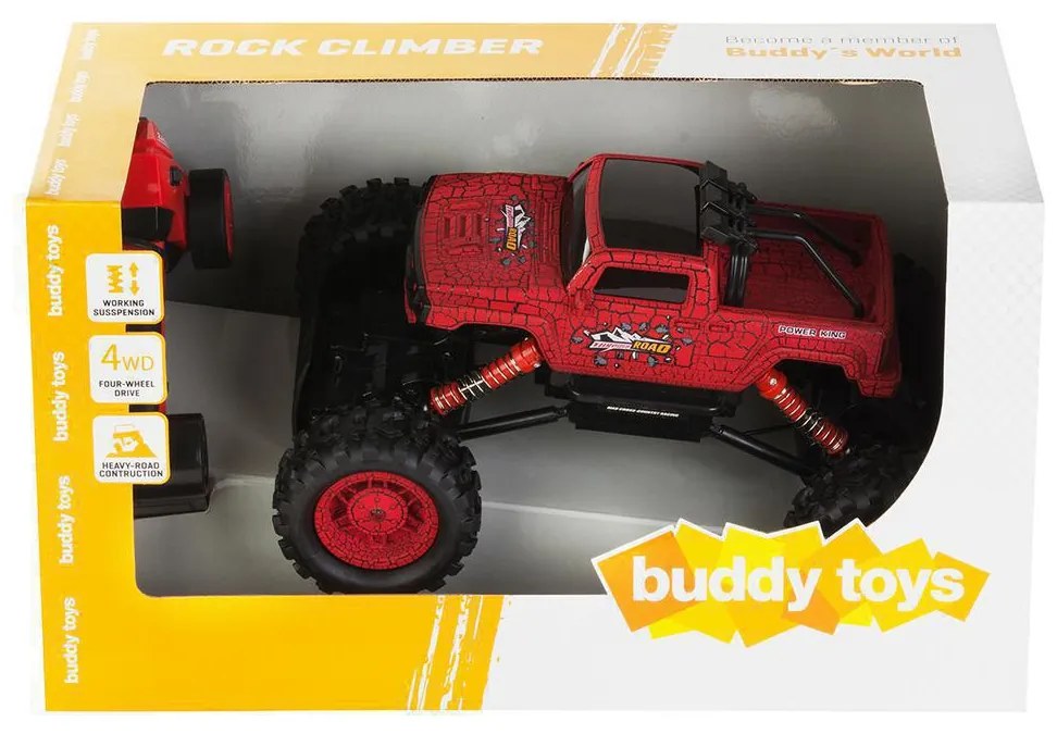 Buddy Toys RC Rock Climber Oranžové