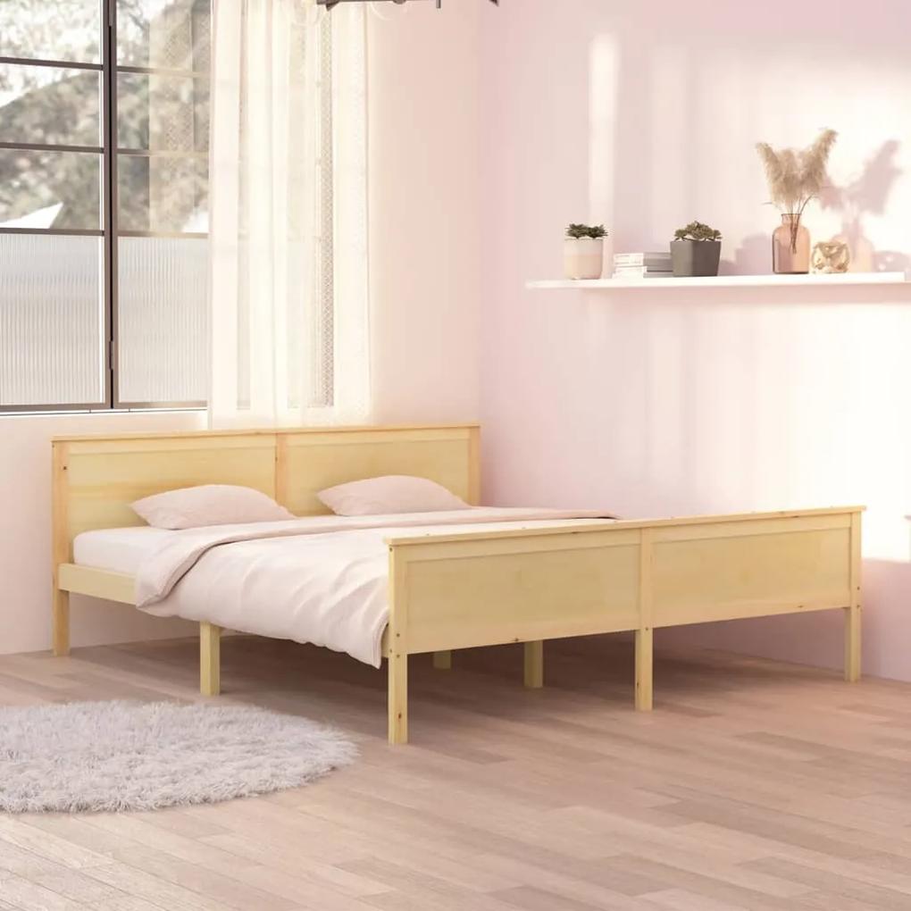 322179 vidaXL Rám postele masivní dřevo borovice 180 x 200 cm