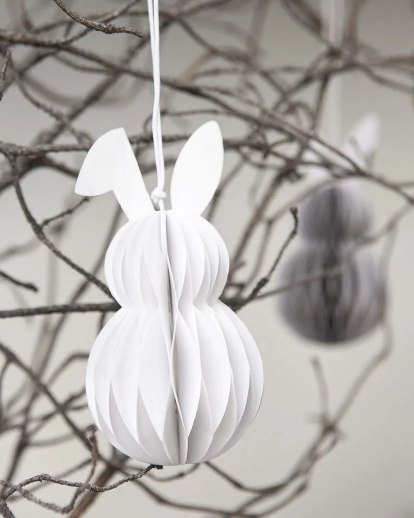 Velikonoční dekorace zajíček Hilma White Storefactory Scandinavia