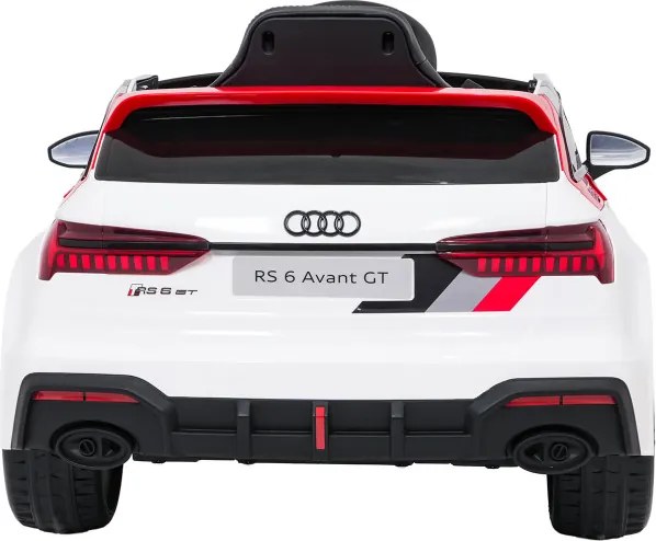 Elektrické autíčko Audi RS6 Avant GT bílé