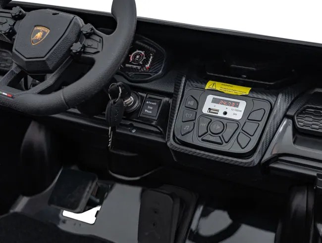 Elektrické autíčko Lamborghini Revuelto XL STRONG černé