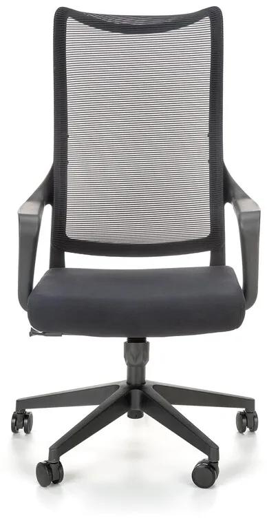 Kancelářská otočná židle LORETO - síť, černá