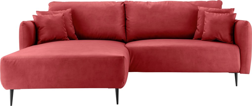 XXXLutz ROHOVÁ SEDAČKA, textil, červená Livetastic - Sedací soupravy - 002310012372