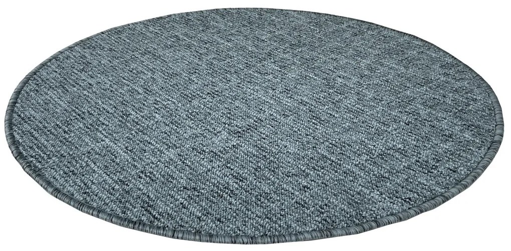 Vopi koberce Kusový koberec Alassio modrošedý kruh - 160x160 (průměr) kruh cm