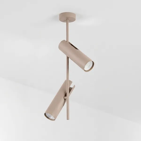 BRILAGI - Lustr na tyči BRANCH 2xGU10/30W/230V béžová