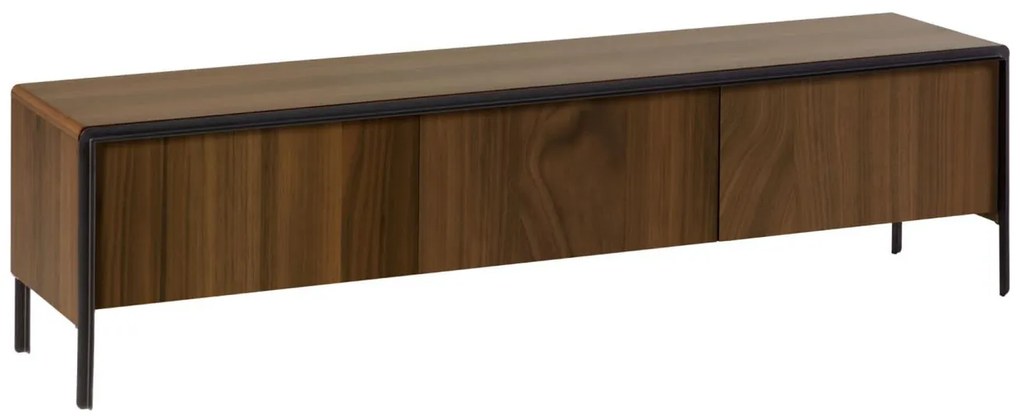 Masivní ořechový TV stolek LaForma Nadyria 180 x 42 cm