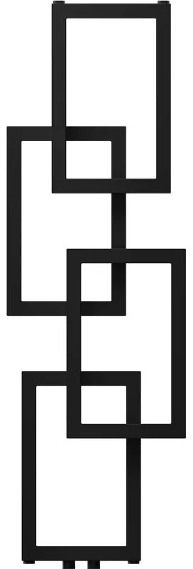 Mexen Grid, dekorativní koupelnový radiátor 1115 x 360 mm, 279 W, černá, W215-1115-360-00-70