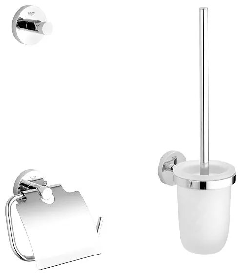 GROHE 40407001 - Sada doplňků ESSENTIALS lesklý chrom