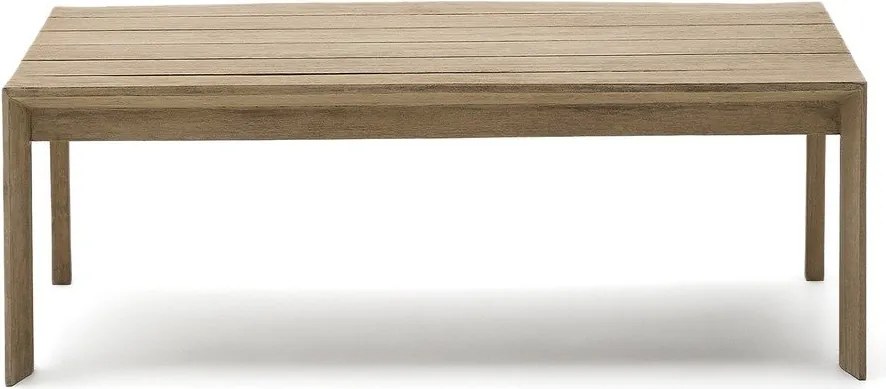 Zahradní konferenční stolek z masivu akácie 82,5x140 cm Ambra – Kave Home