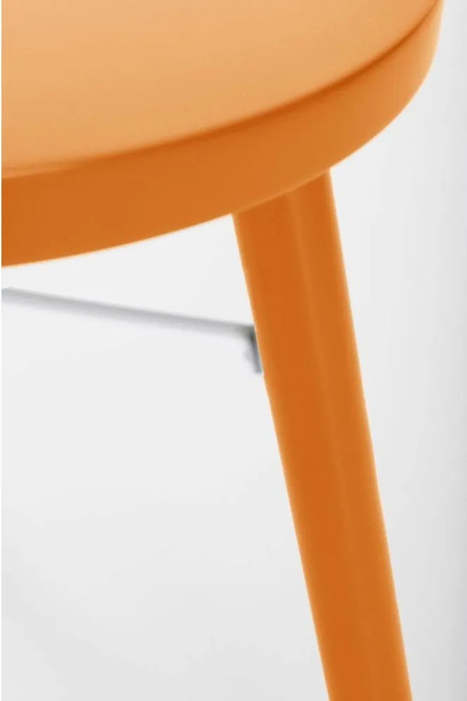 Oranžová stolička Kinna – Jotex