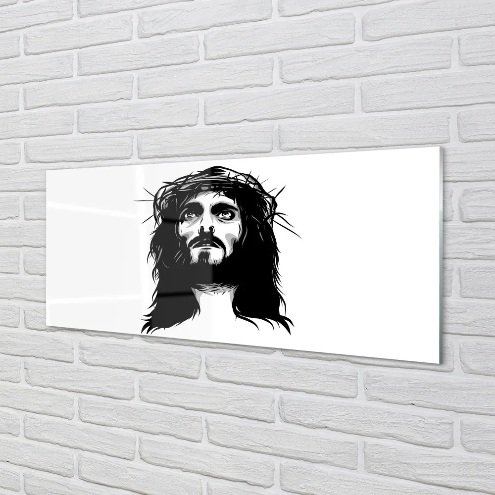 akrylový obraz Ilustrace Ježíše 120x60 cm