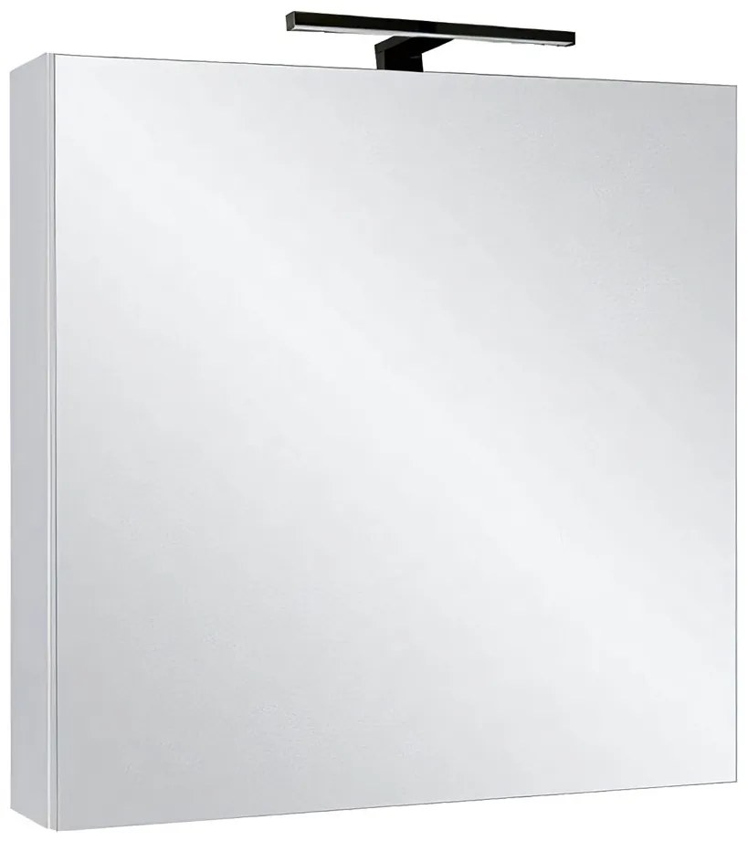 Comodo Zrcadlová skříňka Ticino 60 ZS LED-B s osvětlením Any LED 30 B, černá