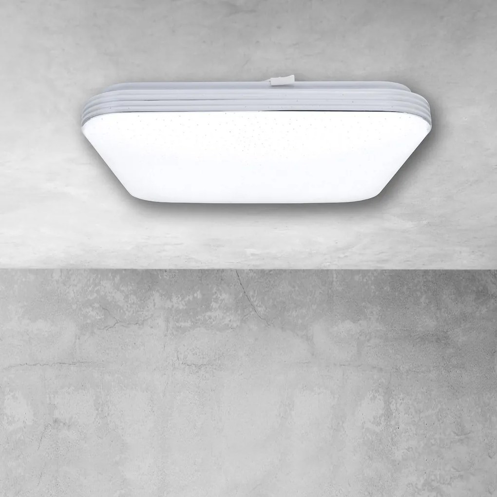 Stropní LED svítidlo Palermo, 1x LED 33w, 3000-6000k, w, s ovladačem
