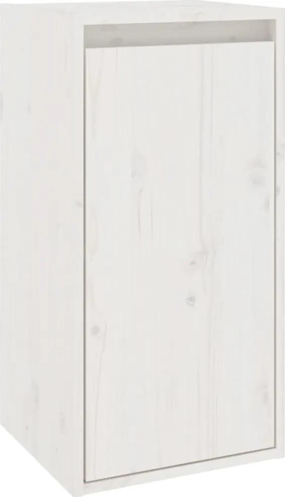 vidaXL TV skříňky 6 ks masivní borové dřevo [3100190] Barva: Bílá