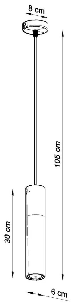 Závěsné svítidlo Pablo, 1x dřevěné/černé kovové stínítko