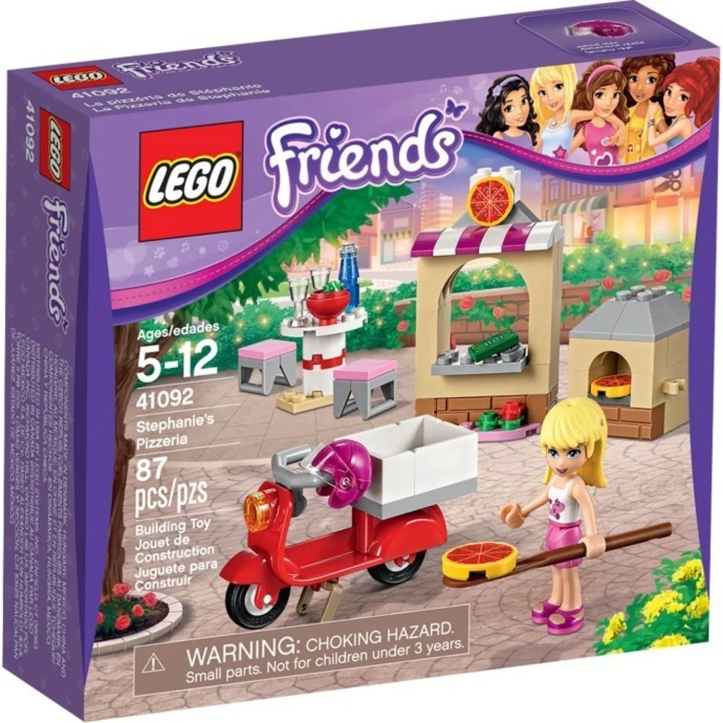 Lego friends 41092 pizzerie stephanie