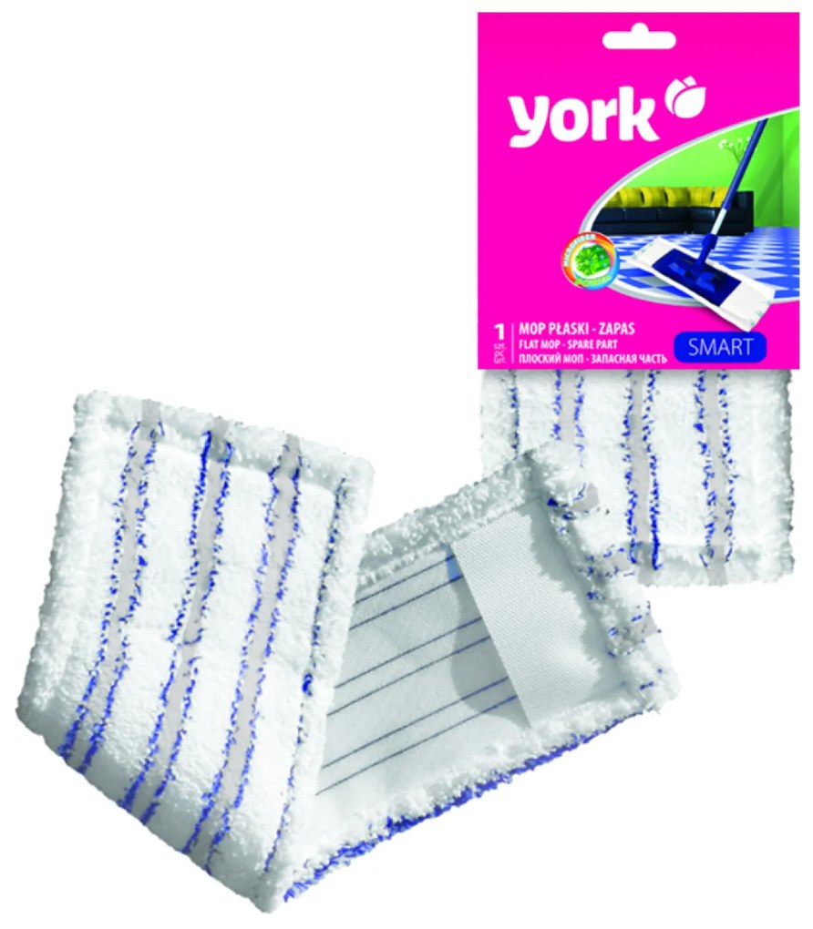 YORK Náhradní návlek na plochý mop SMART