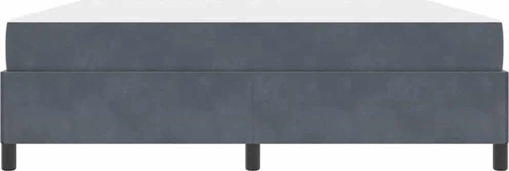 Rám postele Tmavě šedá 180 x 200 cm textil 3399079