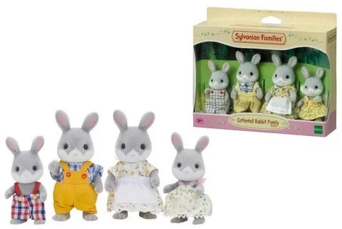 Sylvanian Families Rodina šedých králíků