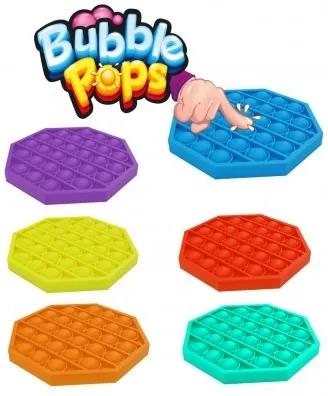 Bubble pops - Praskající bubliny silikon antistresová spol. hra červená