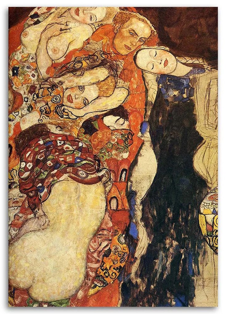 Gario Obraz na plátně Nevěsta - Gustav Klimt, reprodukce Rozměry: 40 x 60 cm