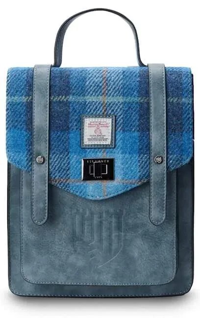 Batoh Mini Carloway Blue Tartan - Islander