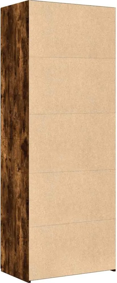 Skříň highboard kouřový dub 70 x 42,5 x 185 cm kompozitní dřevo 3281424