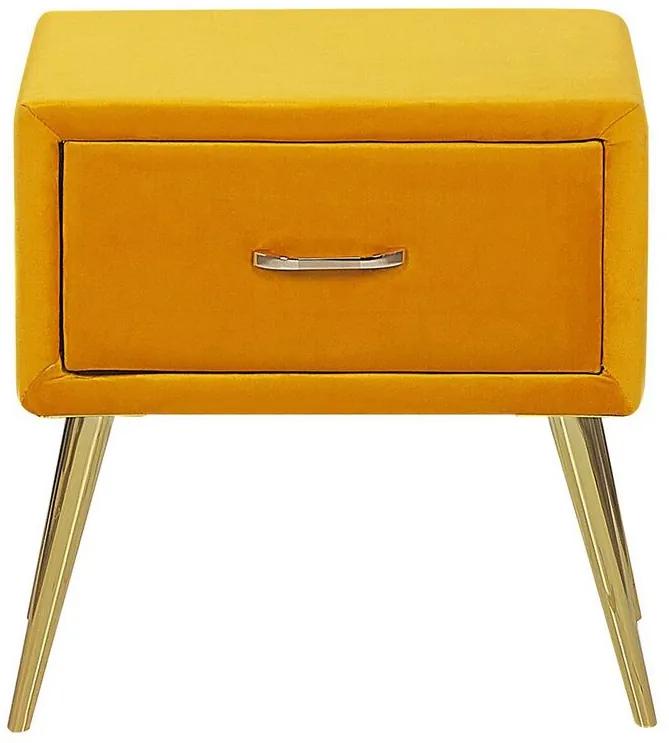 Noční stolek FALLY (žlutá). 1022670