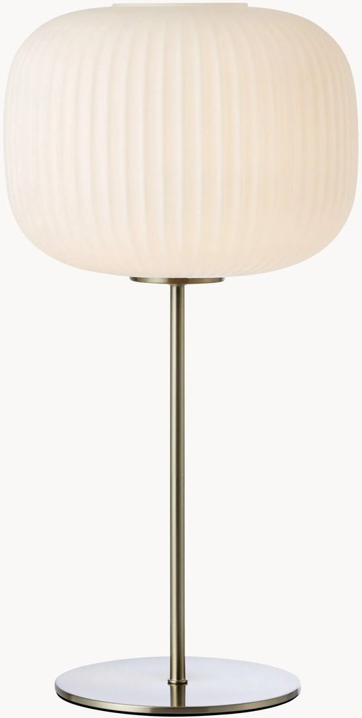 Velká stolní lampa ze skla Sober