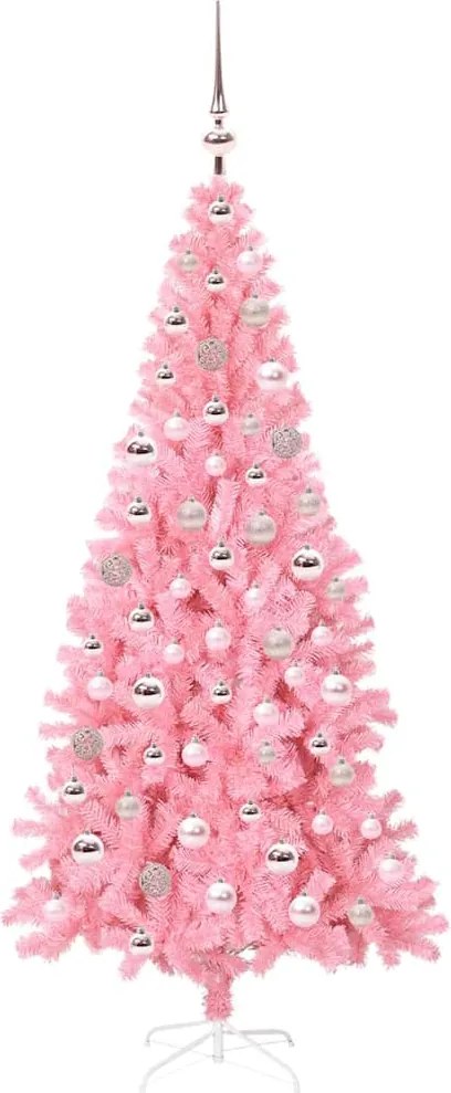 Vánoční stromeček Růžová 180 cm PVC 3396431