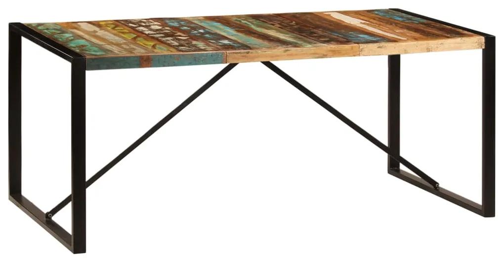 Jídelní stůl 180 x 90 x 75 cm masivní recyklované dřevo - Default Title