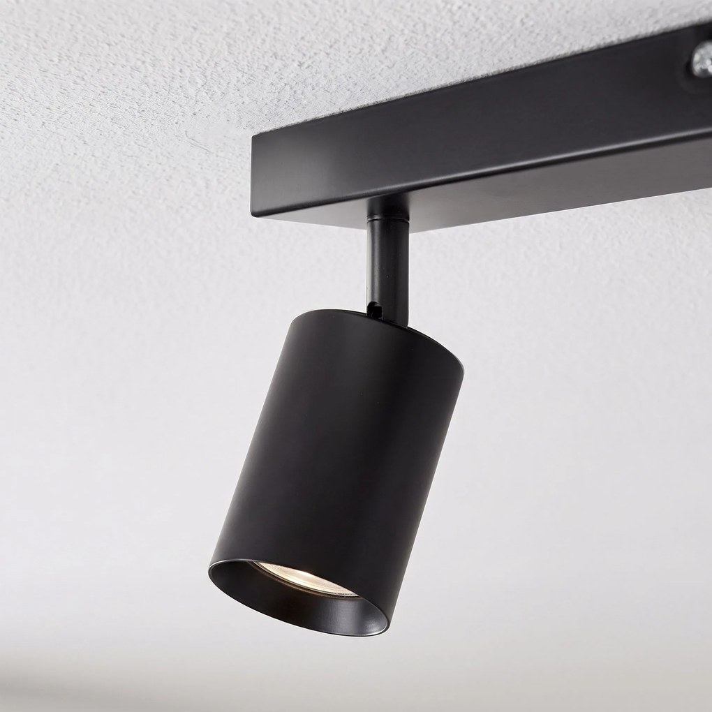 Toolight Toolight, JNH031-6C, stropní bodové svítidlo, 6× GU10, 75 cm, černá, OSW-56220