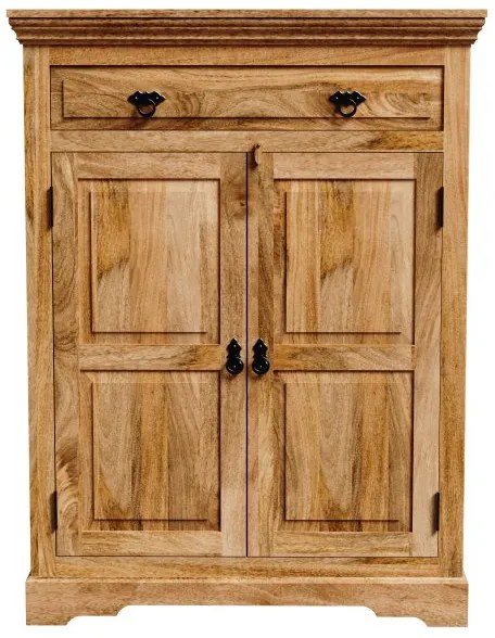 Indický nábytek - Komoda Guru 90x120x45 z masivu mango Mango natural