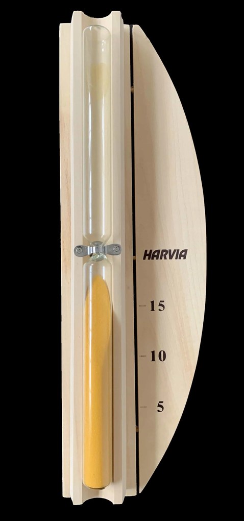 Harvia Lux přesýpací hodiny do sauny lípa oranžový písek 15min.